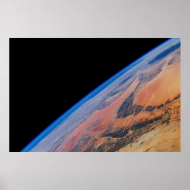 Northern Africa And The Vast Libyan Desert. Poster | Zazzle