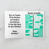 Northern and Southern Constellations Word Scramble Card | Zazzle