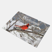 Northern Cardinal Doormat | Zazzle
