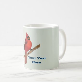 Northern Cardinal Red Bird Coffee Mug | Zazzle
