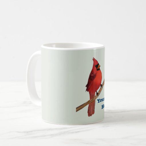 Northern Cardinal Red Bird Coffee Mug | Zazzle