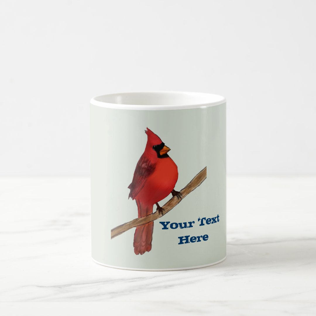 Northern Cardinal Red Bird Coffee Mug | Zazzle