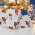 Northern Cardinal Red Bird Wrapping Paper | Zazzle
