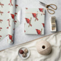 Northern Cardinal Red Bird Wrapping Paper | Zazzle