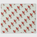 Northern Cardinal Red Bird Wrapping Paper | Zazzle