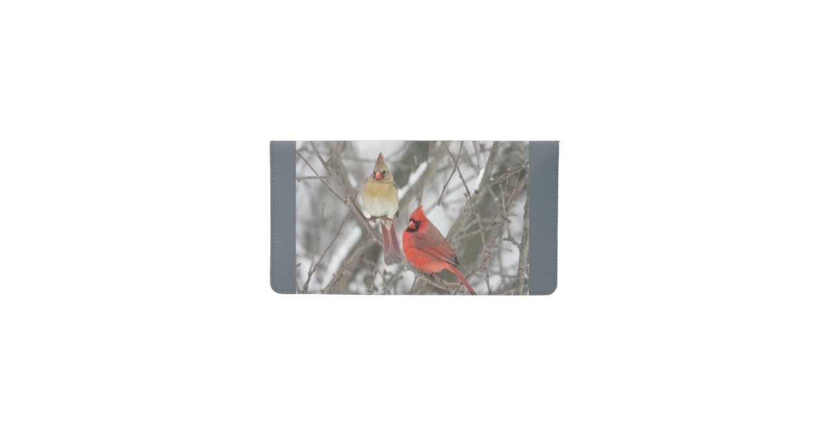 Northern Cardinals Checkbook Cover | Zazzle