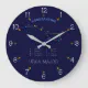 Northern Hemisphere Constellation Ursa Major Large Clock | Zazzle