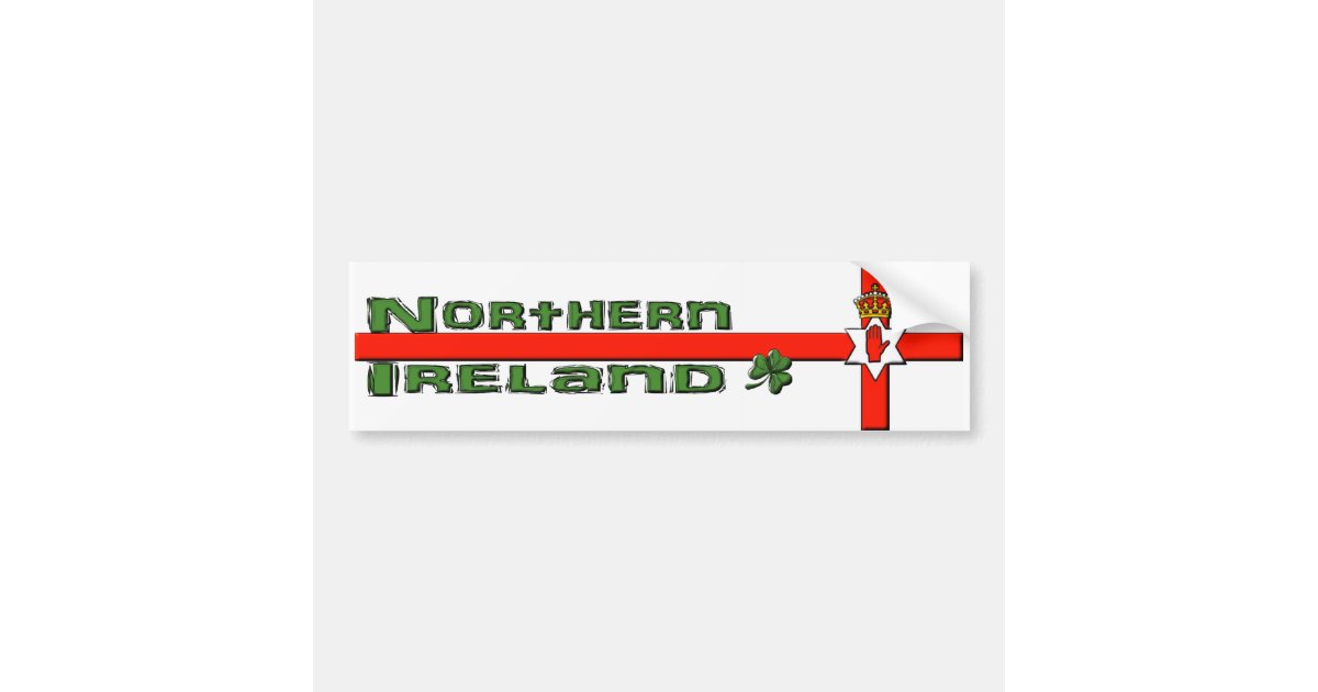 Northern Ireland bumper sticker | Zazzle