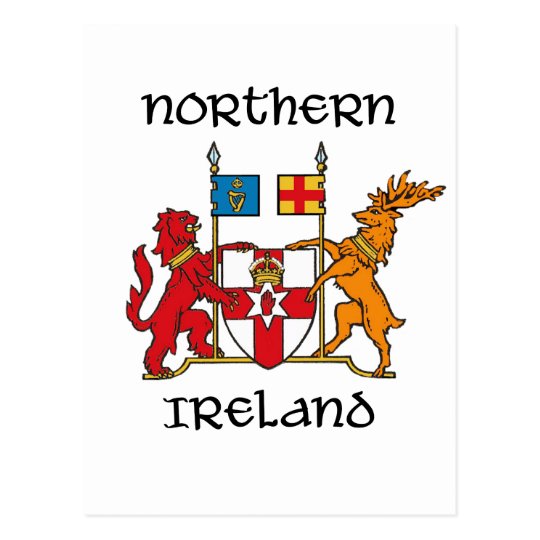 Northern Ireland - coat of arms/symbol/emblem Postcard | Zazzle.com