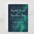 Northern Lights Wedding Invitation | Zazzle