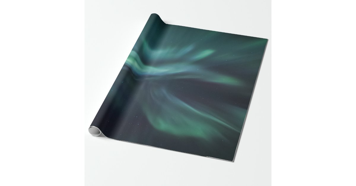 Northern Lights Wrapping Paper | Zazzle
