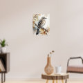 Northern Mockingbird Bird Art Print Poster | Zazzle