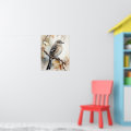 Northern Mockingbird Bird Art Print Poster | Zazzle