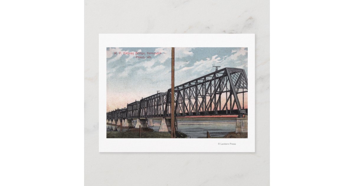 Northern Pacific Bridge View Postcard | Zazzle