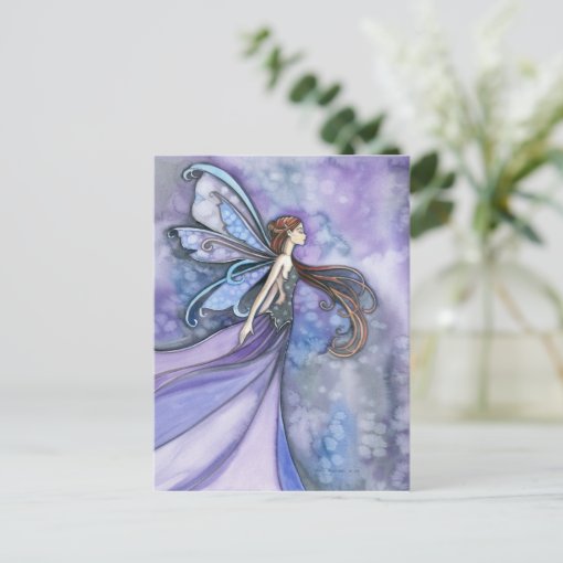 Northern Wind Fairy Postcard | Zazzle