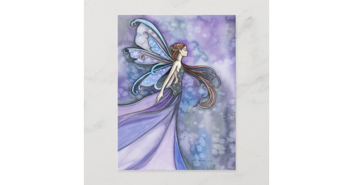 Northern Wind Fairy Postcard | Zazzle