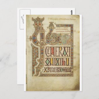 NORTHUMBRIA ANGLO SAXON POSTCARD | Zazzle