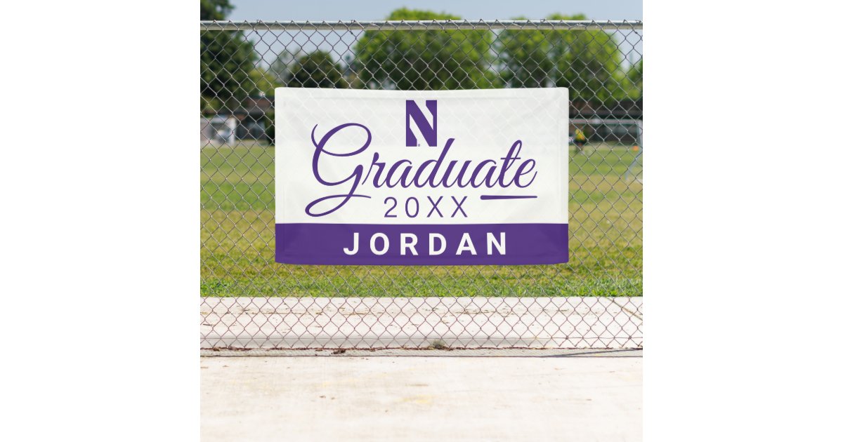 Northwestern University | Graduation Banner | Zazzle