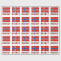 Norway and Norwegian Flag Wrapping Paper | Zazzle