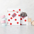 Norway Flag And Norwegian Language Design Wrapping Paper | Zazzle
