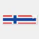 Norway Flag Bumper Sticker | Zazzle
