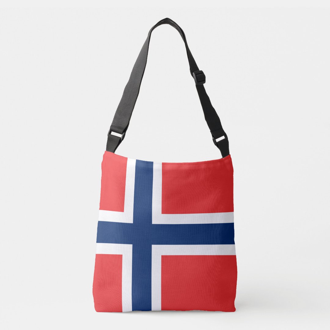 Norway Flag Crossbody Bag | Zazzle