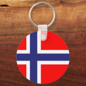 Norway flag keychain | Zazzle