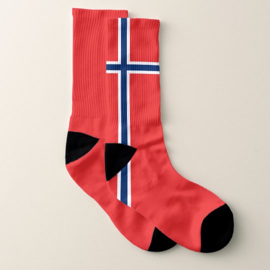 Norway Flag Socks | Zazzle.com
