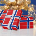 Norway Flag Wrapping Paper | Zazzle