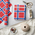 Norway Flag Wrapping Paper | Zazzle