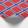 Norway Flag Wrapping Paper | Zazzle