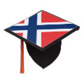 Norway & Norwegian Flag - Students /University Graduation Cap Topper ...
