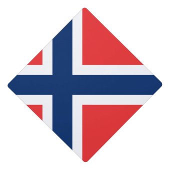 Norway & Norwegian Flag - Students /University Graduation Cap Topper ...