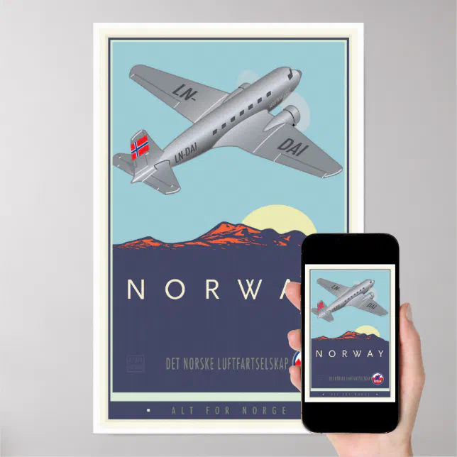 Norway Poster | Zazzle