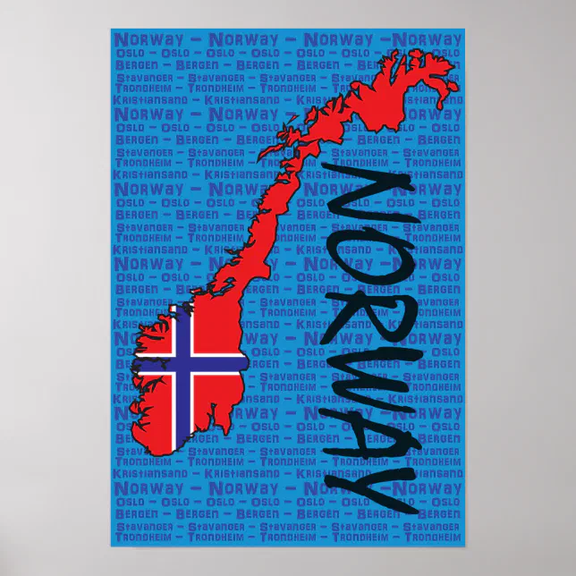Norway Poster | Zazzle