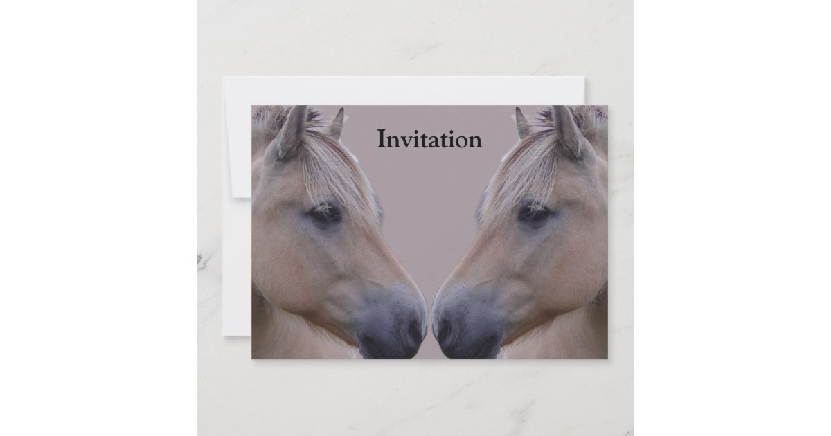 Norwegian Fjord Invitation | Zazzle