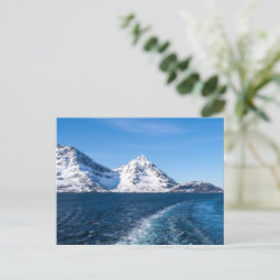 Norwegian fjord postcard | Zazzle