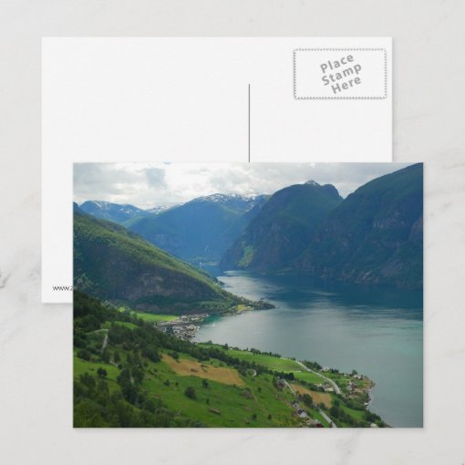 Norwegian Fjord Postcard | Zazzle