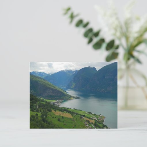Norwegian Fjord Postcard | Zazzle