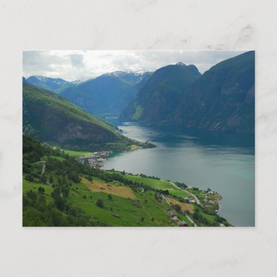 Norwegian Fjord Postcard | Zazzle.com