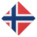 Norwegian flag graduation cap topper | Zazzle