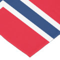 Norwegian flag short table runner | Zazzle
