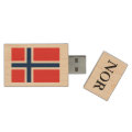 Norwegian flag USB pendrive flash drive | Norway | Zazzle