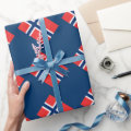 Norwegian flag wrapping paper | Norway gift wrap | Zazzle
