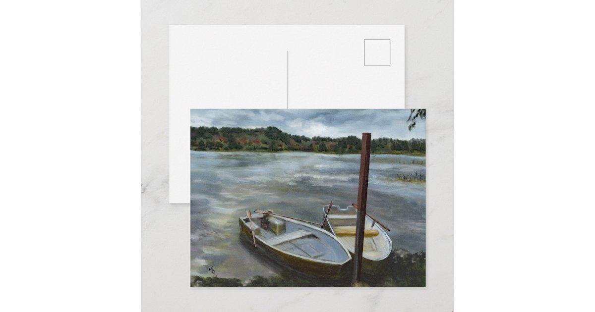 Norwegian Lakeside Postcard | Zazzle