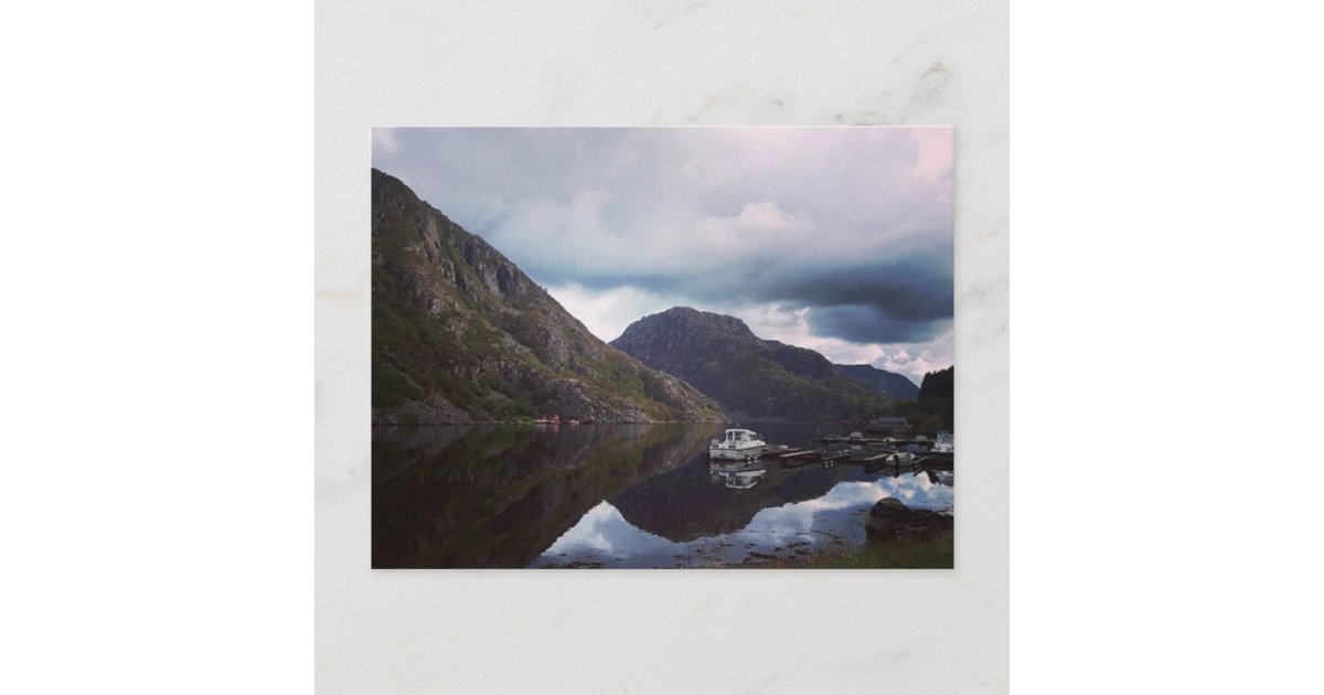 Norwegian Landscape Postcard | Zazzle