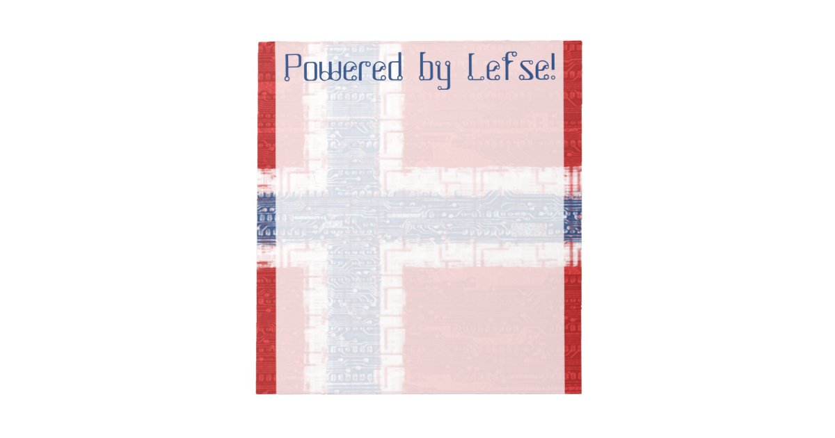 Norwegian Motherboard Theme Notepad | Zazzle