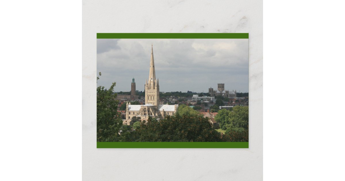 Norwich Cathedrals. Postcard | Zazzle