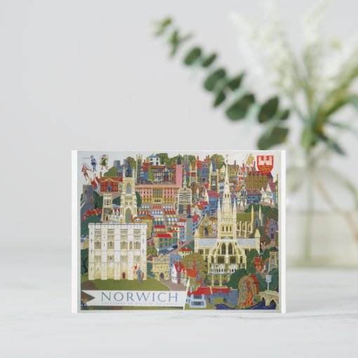 Norwich England Postcard | Zazzle