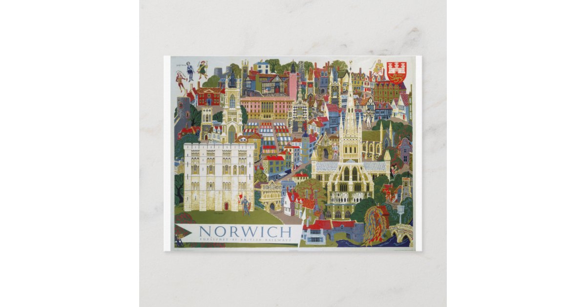 Norwich England Postcard | Zazzle